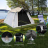 Gymax Instant Pop-up Tent 2-4 Person Camping Tent W/ Removable Rainfly & Carrying Bag | Wayfair
